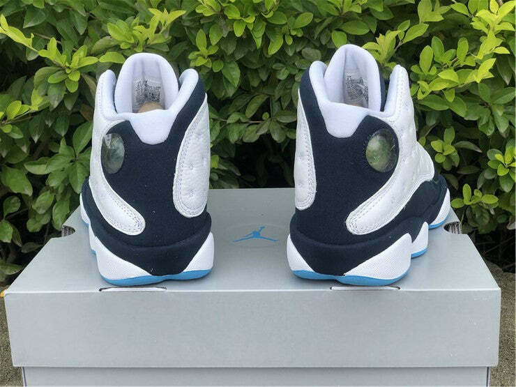 Air Jordan 13 Retro Obsidian Powder Blue White - KelvinGift Store ...