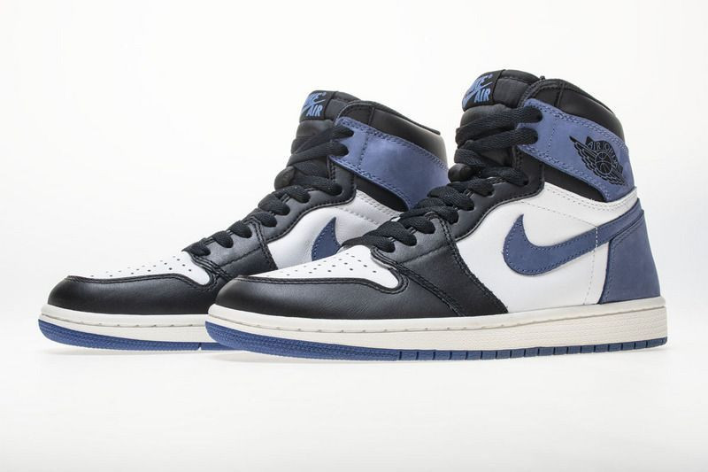 Air Jordan 1 High Retro Blue Moon Shoes - Kelvingift