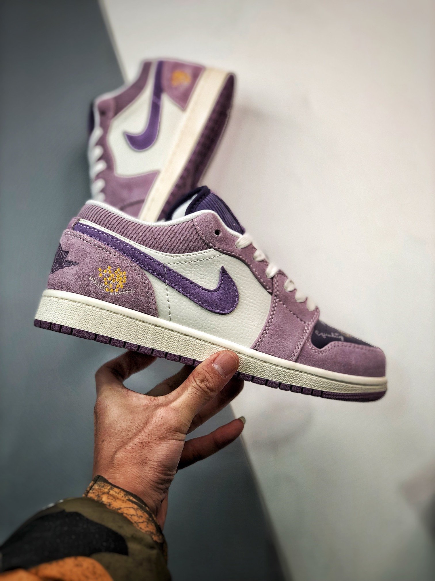 Air Jordan 1 Low Unity Purple Smoke/Sail DR8057-500 - Kelvingift